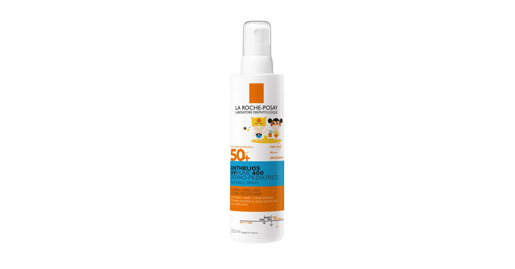 LA ROCHE-POSAY Anthelios UVMune 400 Dermo-Pediatrics Napvédő Spray ...
